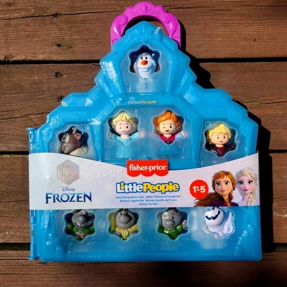 Little People | Toys | Disneys Frozen Carry Along Castle Playset By ...